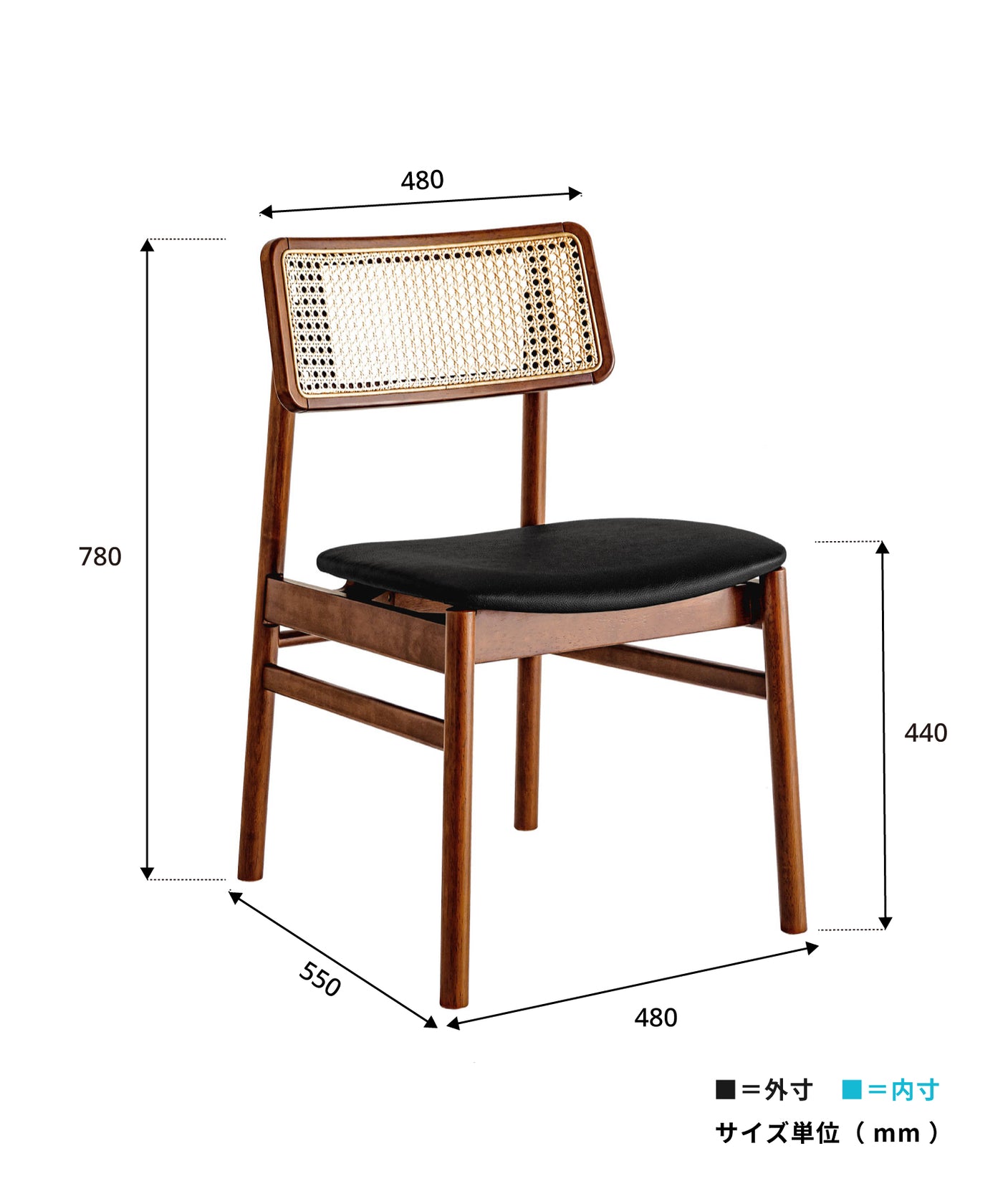ecruxe（エクリュクス）CARINA CHAIR BROWN - シックなデザインと機能性を兼ね備えたチェア – TIMELESS COMFORT